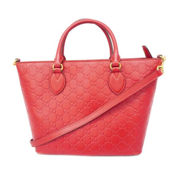 Gucci | Bags | Gucci Handbag Ssima 43224 Leather Red Womens | Poshmark
